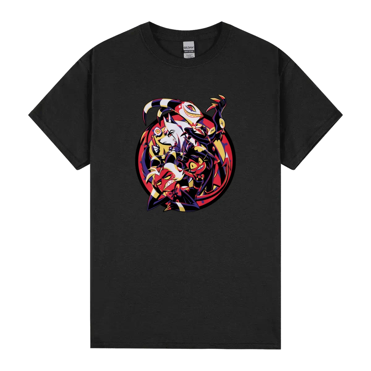 Hazbin Hotel Merch Helluva Boss Group on Classic T-Shirt Unisex ...